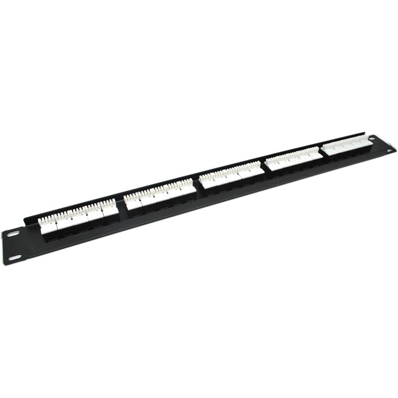 Jual Patch Panel Telephone 25 Port For 1U 19 Inch Server Rack - Full ...