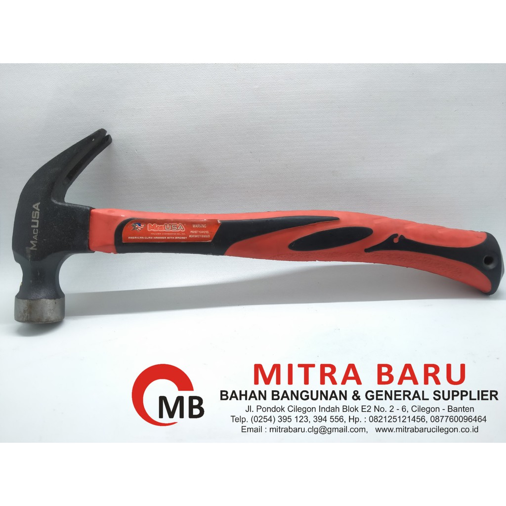 Jual Macusa Palu Kambing Gagang Fiber 8oz - Martil Fiber 8 oz | Shopee ...