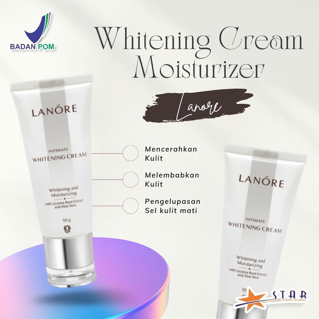 Jual Lanore Intimate Whitening Cream 50gr| Underarm | Pencerah ...