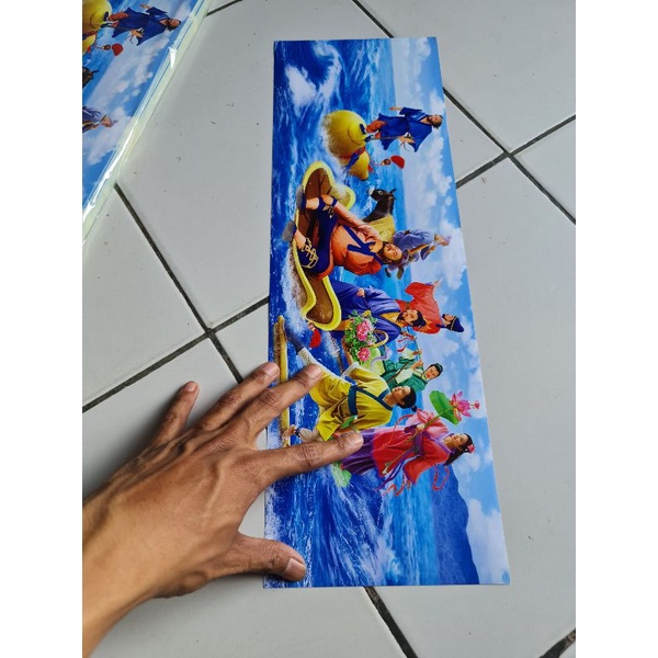 Jual Stiker 8 Dewa Dilautan 50 LEMBAR ukuran 47cm x 16cm | Shopee Indonesia