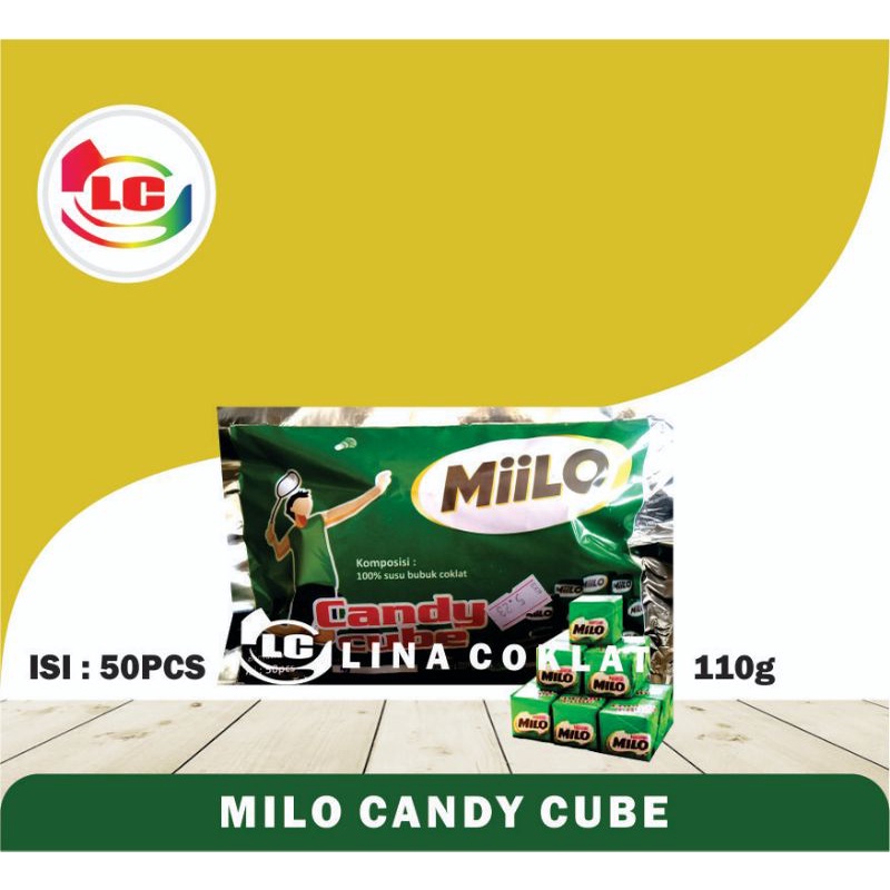 Jual PERMEN MILO CANDY CUBE LOKAL ISI 50PCS, MILO CANDY CUBE LOKAL ...