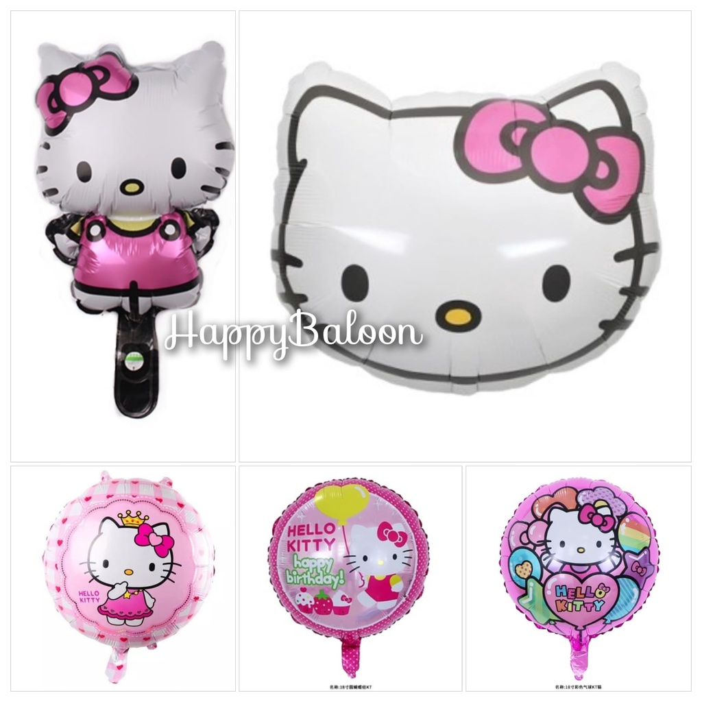 Jual Balon foil hello kitty mini / Balon Hello Kitty / Hello Kitty Mini ...