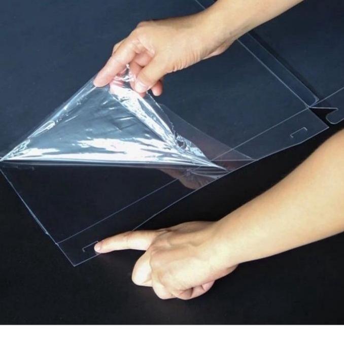 Jual *Terlaris* Box Kue Bening Tinggi Tabung Tall Cake Box Dus Mika ...