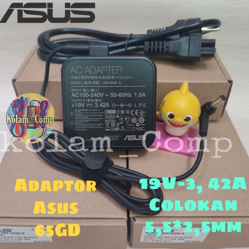 Jual Adaptor Charger Laptop Asus ADP 65GD B Original A46 A46C A46CA A46CB A46CM X455L X450 X450C ...