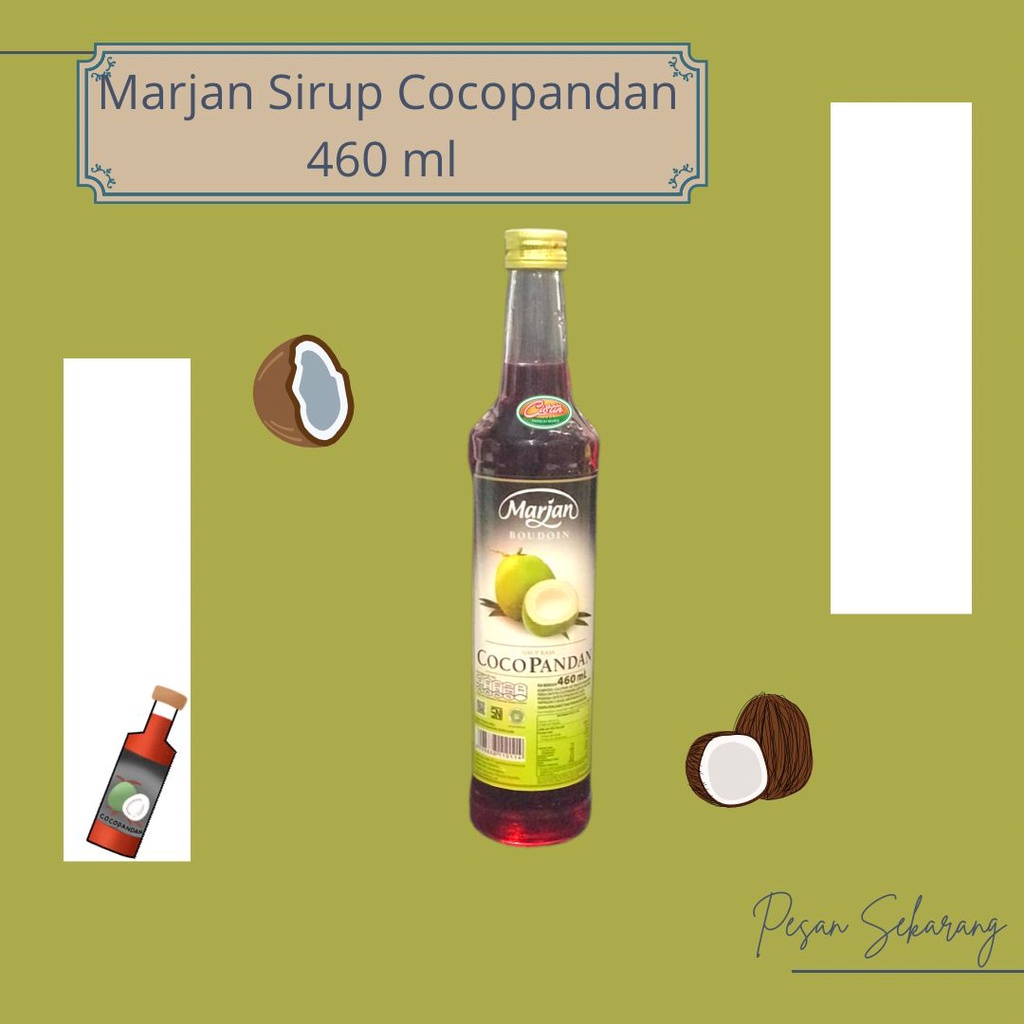 Jual MARJAN COCOPANDAN 460ML | Shopee Indonesia
