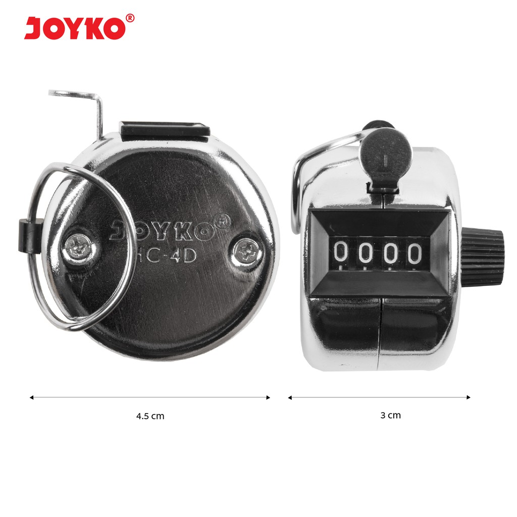Jual Hand Counter Alat Hitung Joyko HC-4D | Shopee Indonesia