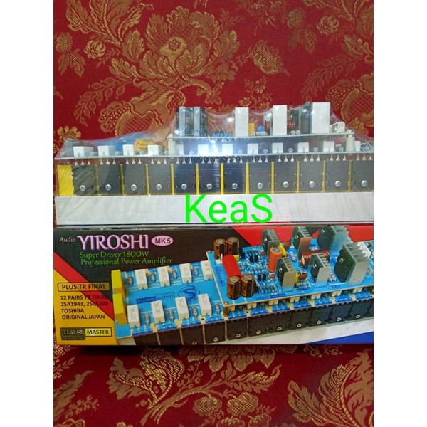 Jual Kit Power YIROSHI MK5 PLUS TRANSISTOR 1800 WATT | Shopee Indonesia