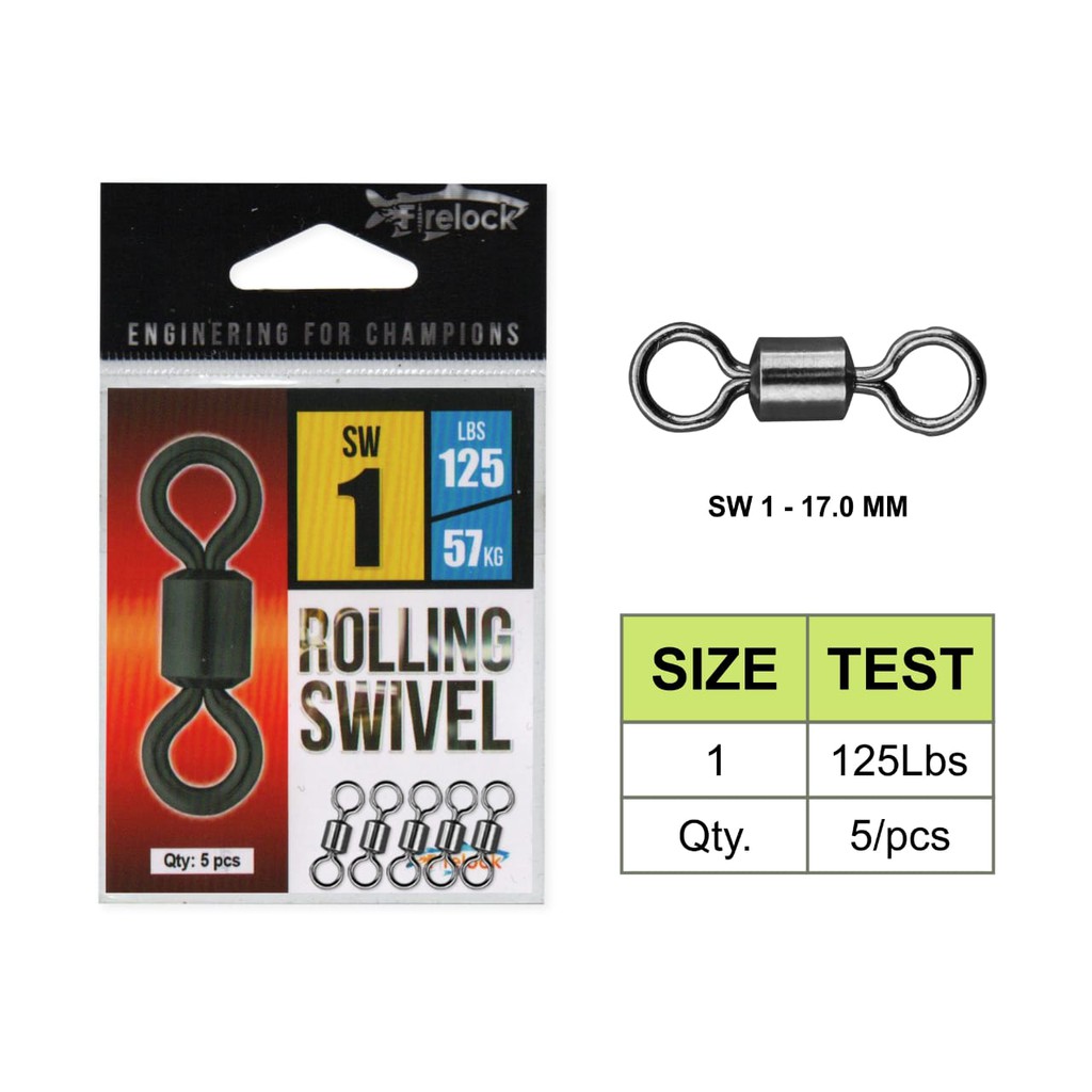 Jual Split Ring - Solid Ring - Rolling Swivel Pancing Firelock - Aksesoris Metal jig - Micro jig ...