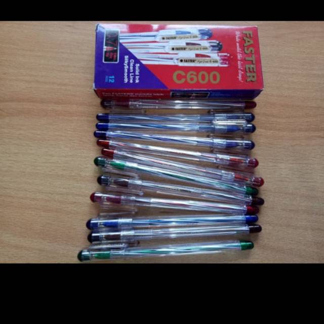 Jual Pulpen faster C600 1 pack | Shopee Indonesia