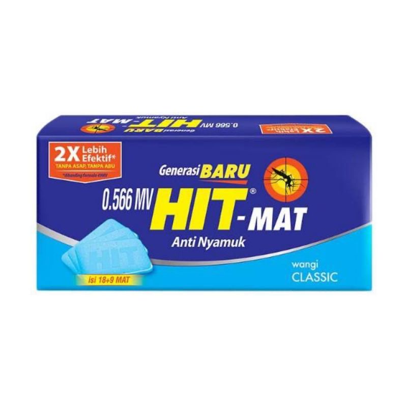 Jual Hit Mat Classic Refil Anti Nyamuk Listrik Obat Nyamuk Elektrik ...