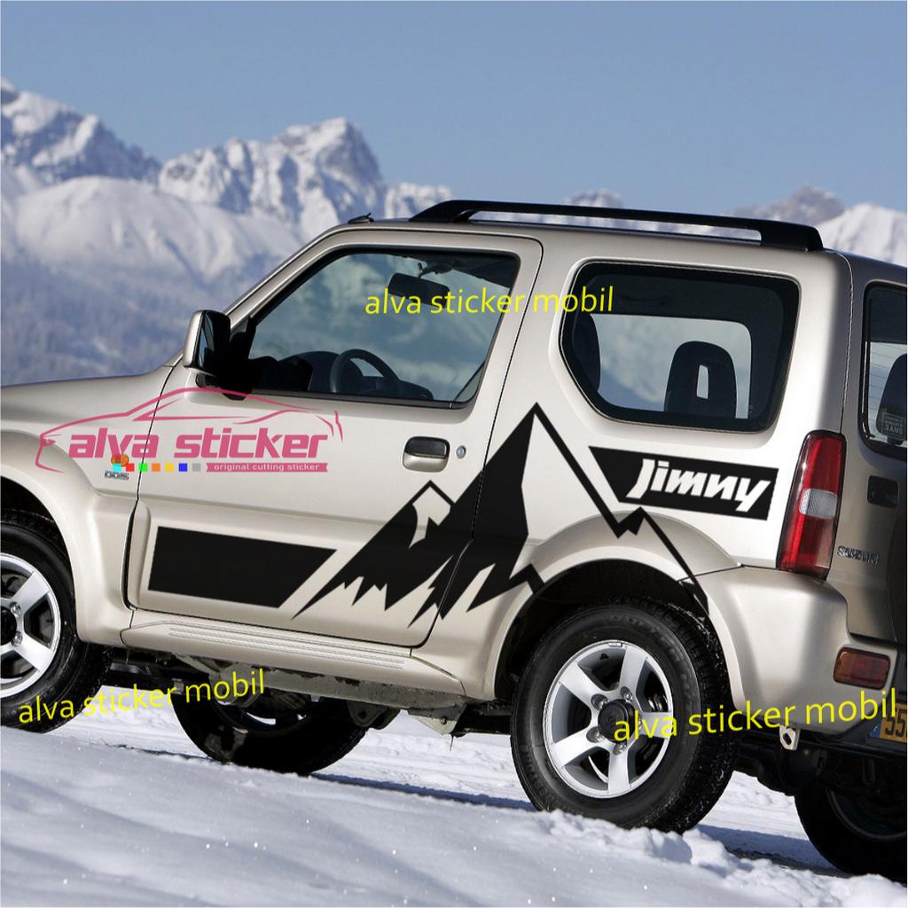 Jual sticker jimny list stripe mobil suzuki jimny full body stiker ...