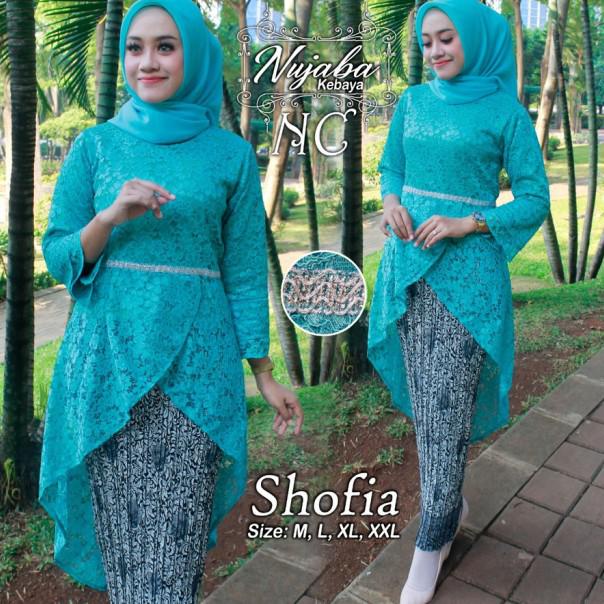 Jual BROKAT Kebaya Terbaru KEBAYA wisuda silver modern kebaya brokat ...