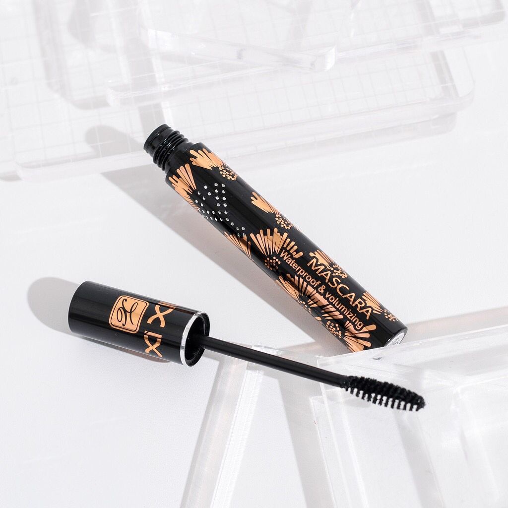 Jual Xi Xiu Lovely | Black | Pink Mascara Divine Waterproof Volumizing ...