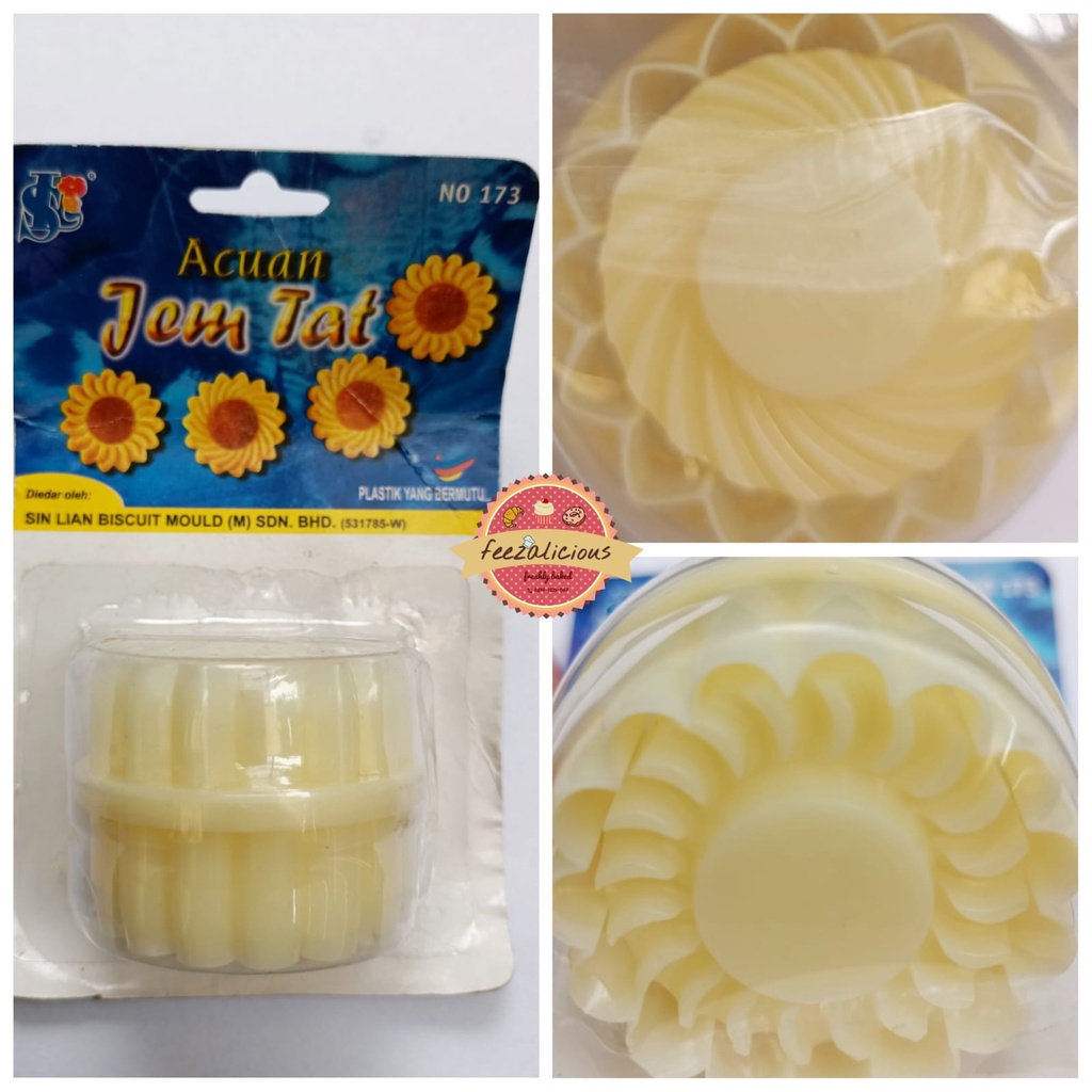 Jual Aneka Cetakan Kue Bahan Plastik/ Cetakan Acuan Sin Lian Jem Tat ...