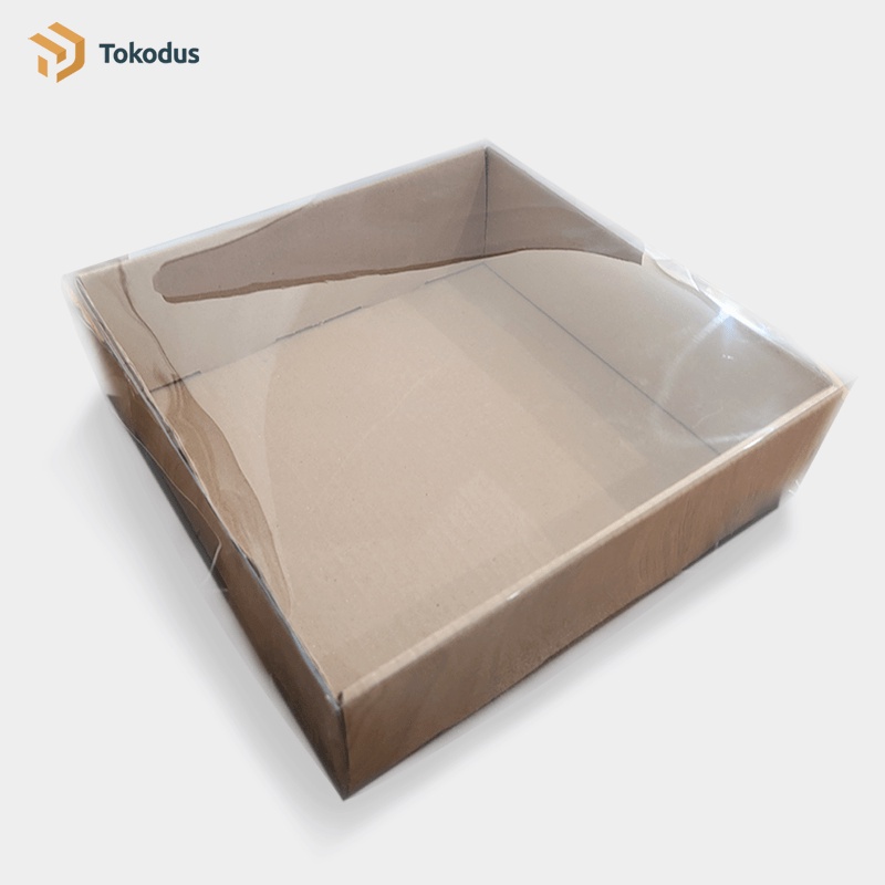 Jual kardus Kue/Kotak Hantaran/ Box Bolu 22x22x7 cm Corrugated Tebal ...