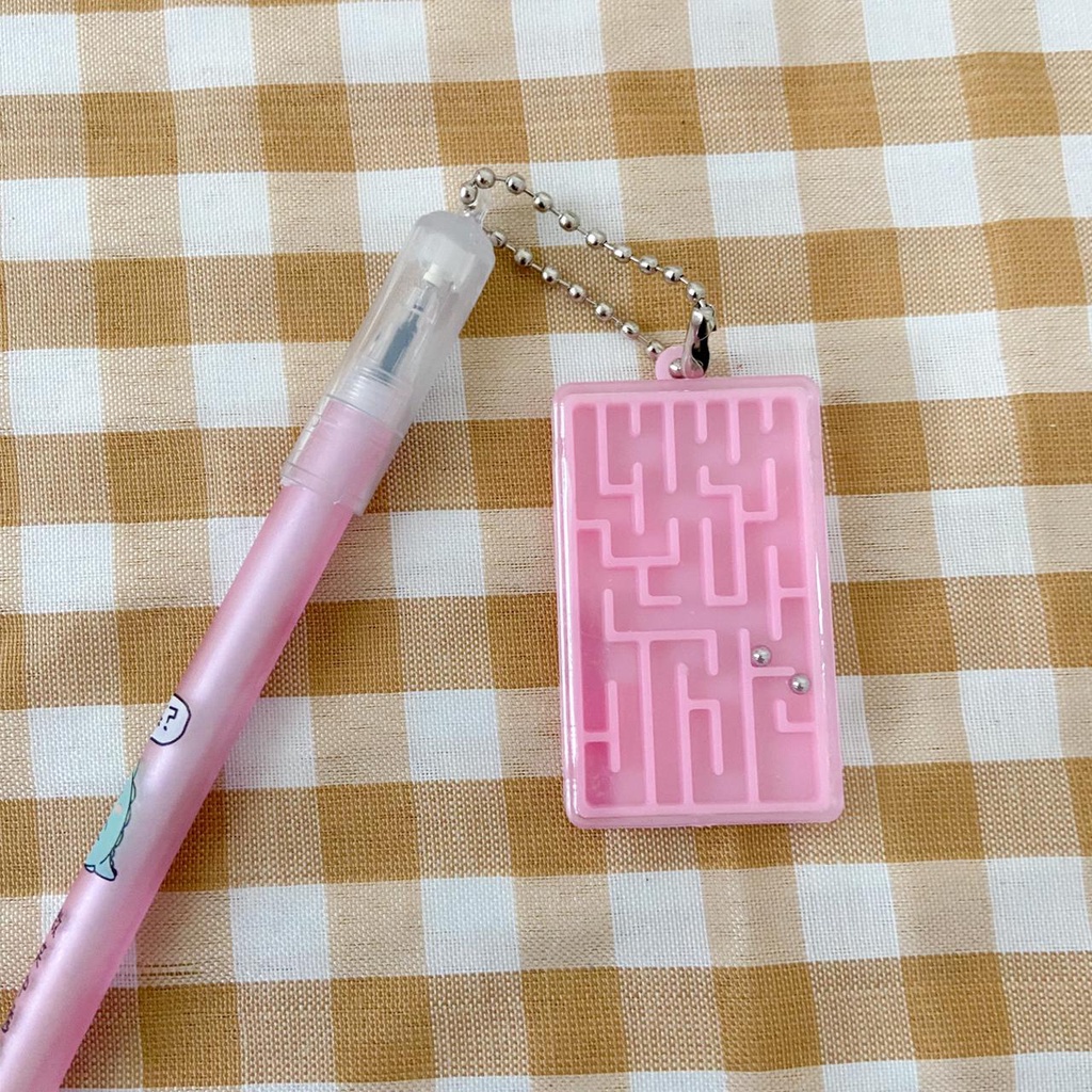 Jual Pen Gantungan Mainan Labirin / Pulpen Gel Arcade Maze Kids Toy ...