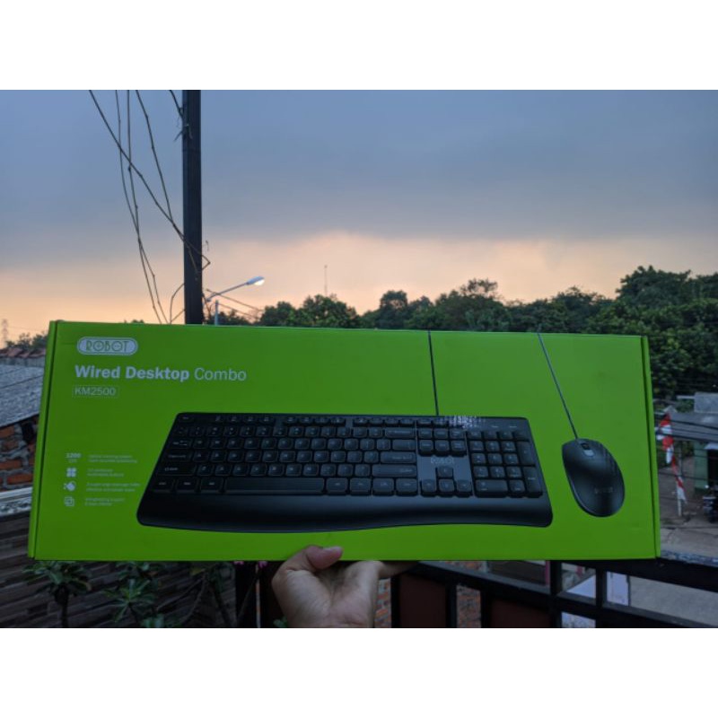 Jual Rp 96 000 Min 5 Pcs Keyboard Robot Km2600 Mouse Combo Wired Original Shopee Indonesia
