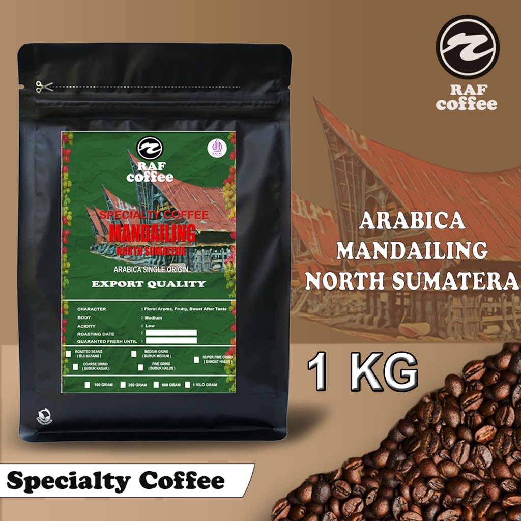 Jual KOPI MANDAILING 1 KG | ARABIKA SINGLE ORIGIN | SPECIALTY COFFEE ...