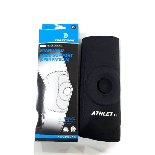 Jual Deker Lutut Deker Kaki Open Patella Knee Support ATHLET | Shopee Indonesia