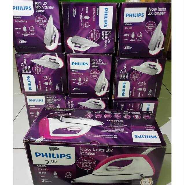 Jual Setrika philips HD 1173 original garansi resmi | Shopee Indonesia