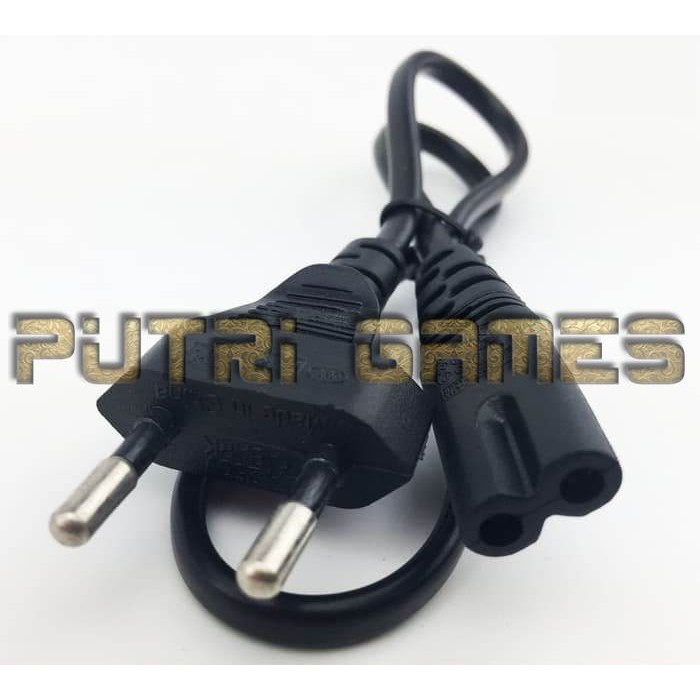 Jual Kabel Power Listrik PS2 PS3 PS4 Printer 2 Lubang | Shopee Indonesia