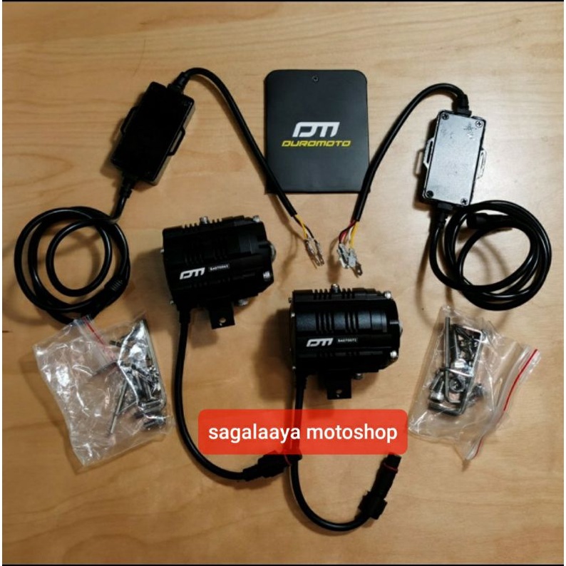 Jual lampu sorot touring duromoto M3 senlo M 3 led kabut honda pcx adv ...