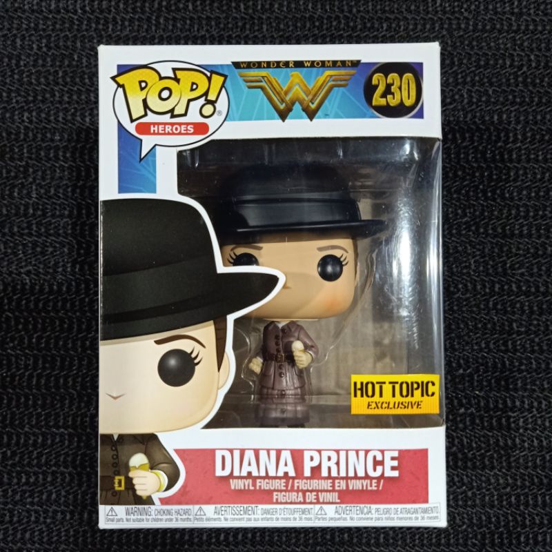 Jual Funko Pop! WONDER WOMAN : DIANA PRINCE #230 (Hot Topic Exclusive ...