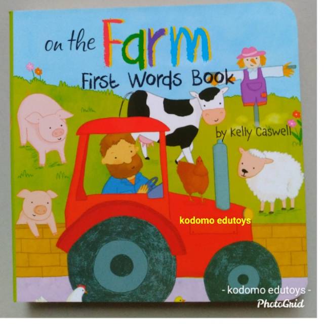 Jual On the Farm First Words Book ( Mini Board Book) | Shopee Indonesia