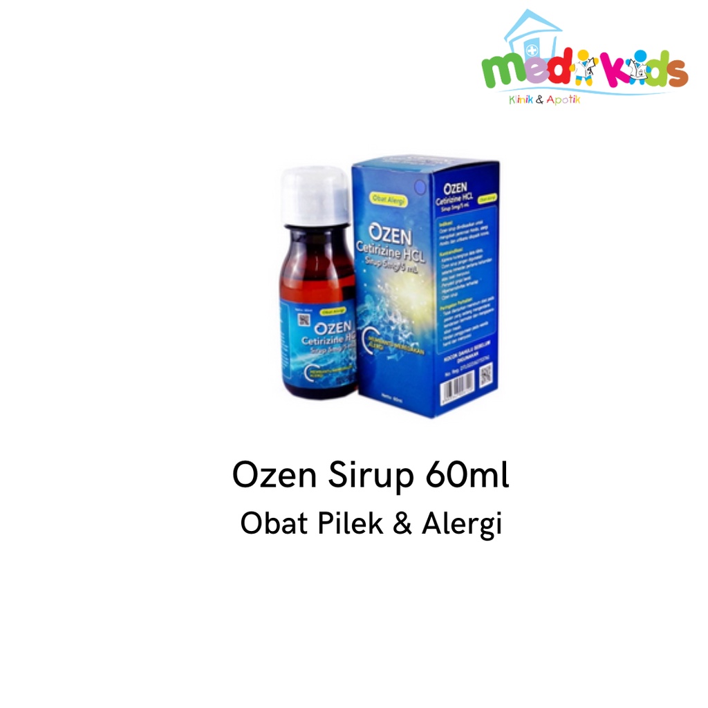 Jual Ozen Sirup 60ml - Obat Pilek Alergi | Shopee Indonesia