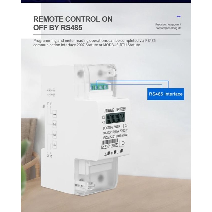Jual Energy kWh Meter MODBUS - Expor Impor Exim Nett Metering PLTS ...