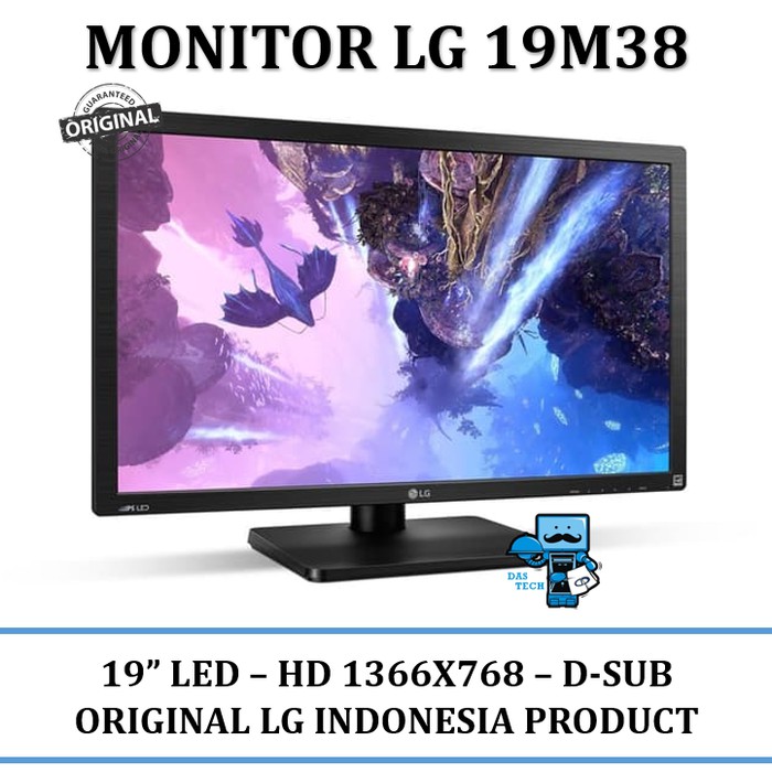 Jual Monitor LED LG 19M38 19M38A 19 inch | Shopee Indonesia