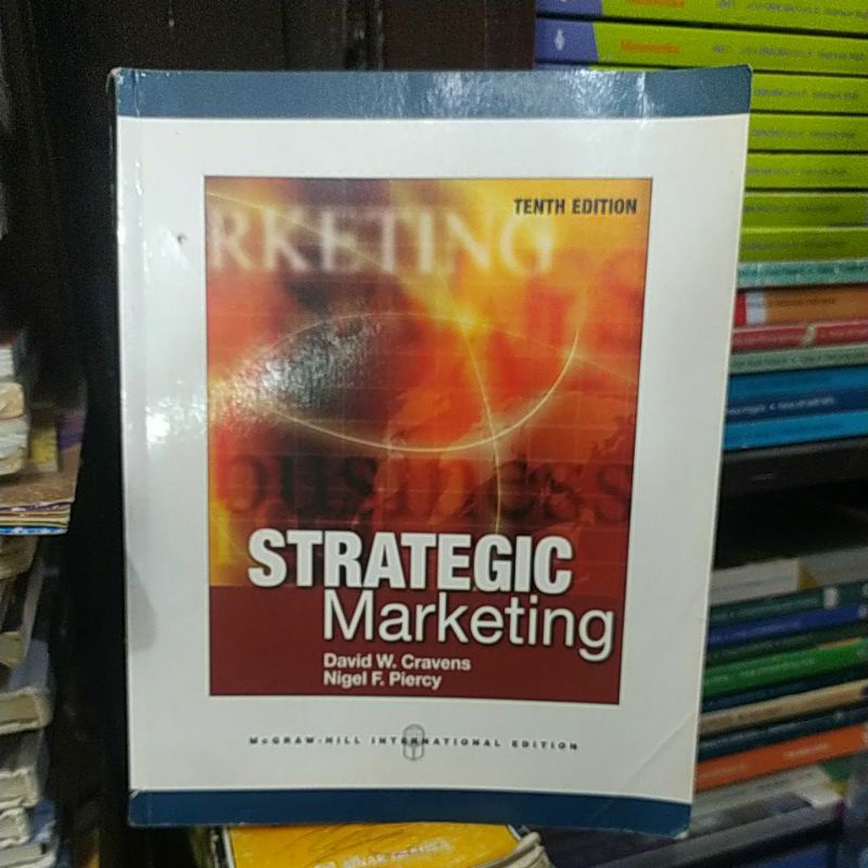 Jual STRATEGIC MARKETING TENTH EDITION - DAVID W CRAVENS DAN F PIERCY ...
