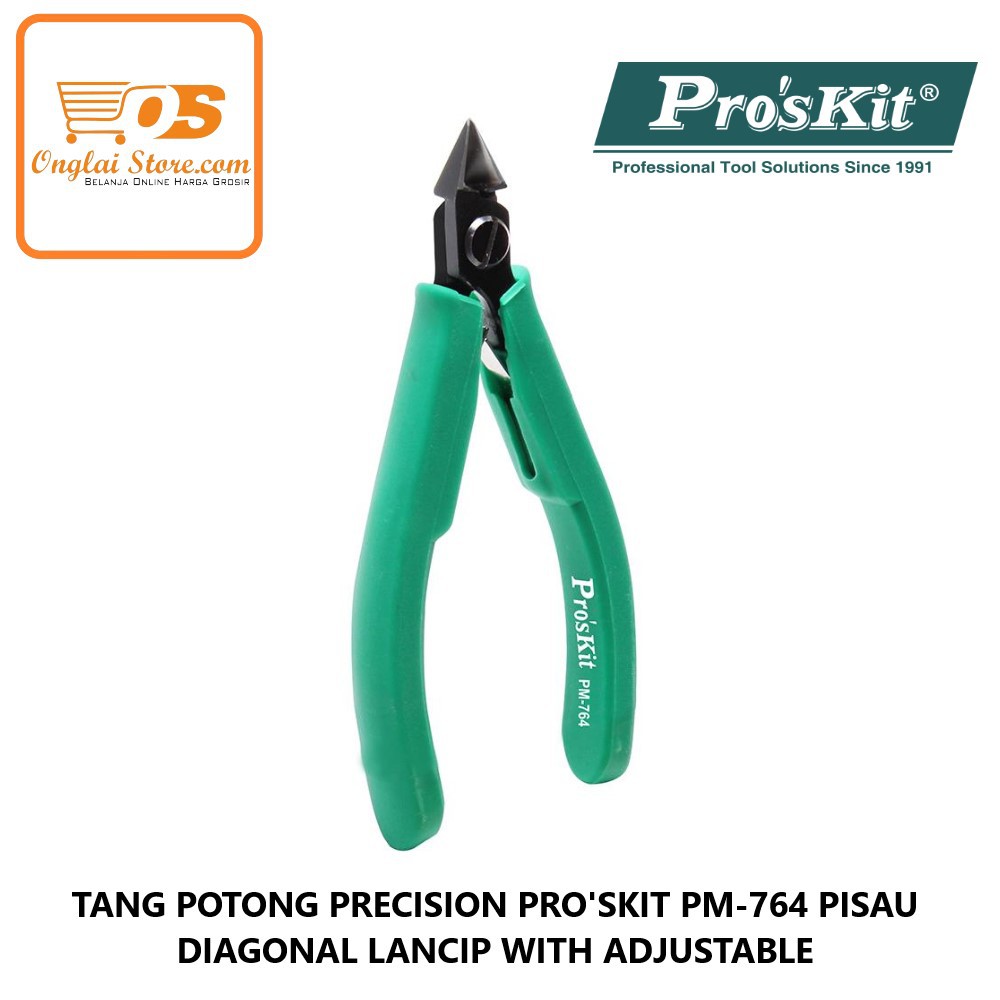 Jual TANG POTONG PRECISION PRO'SKIT PM-764 PISAU DIAGONAL LANCIP WITH ...