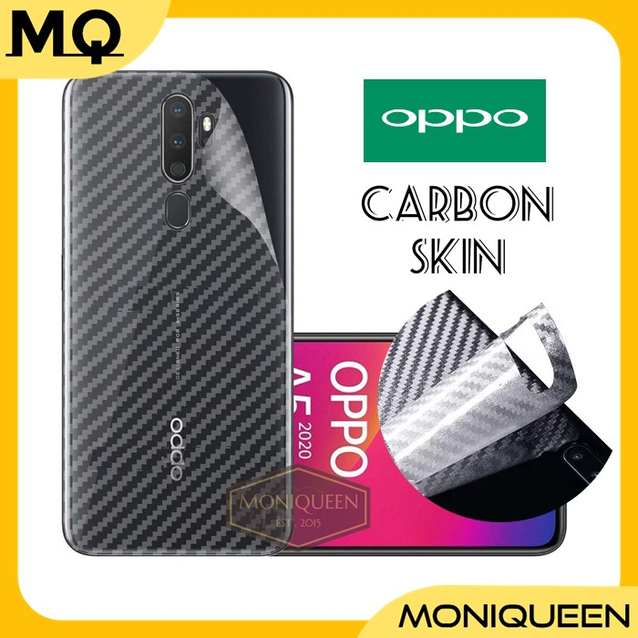 Jual GARSKIN CARBON STICKER SKIN OPPO A12 A5s A7 A37 A9 A5 A52 A92 A3s A71 A31 A1K F1S F3 F5 F7 ...