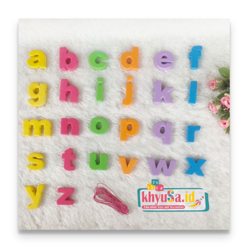 Jual Meronce Alfabet / Mengenal Huruf / Montessori | Shopee Indonesia