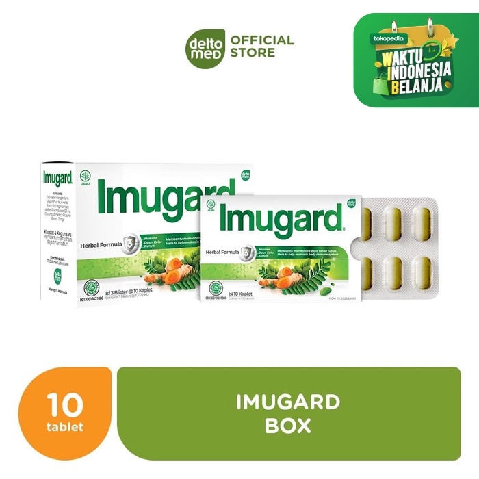 Jual Imugard Box (3 blister isi 10 kaplet) | Shopee Indonesia