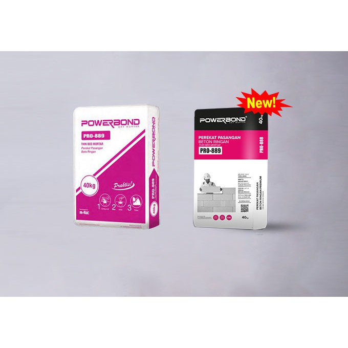 Jual Perekat Pasangan Beton Bata Ringan Powerbond | Shopee Indonesia
