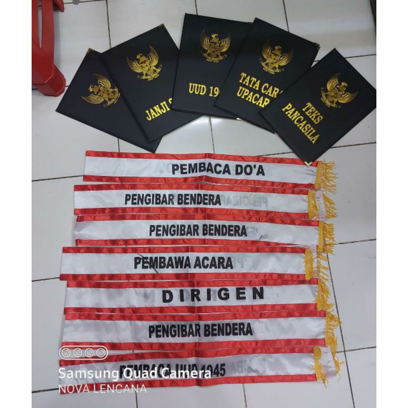 Jual MAP UPACARA 5bh+SELEMPANG UPACARA 10bh( SATU SET) | Shopee Indonesia