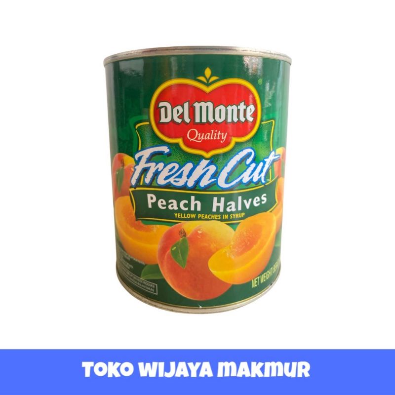 Jual Peach Halves Del Monte | Peach Kaleng 825GR | Shopee Indonesia