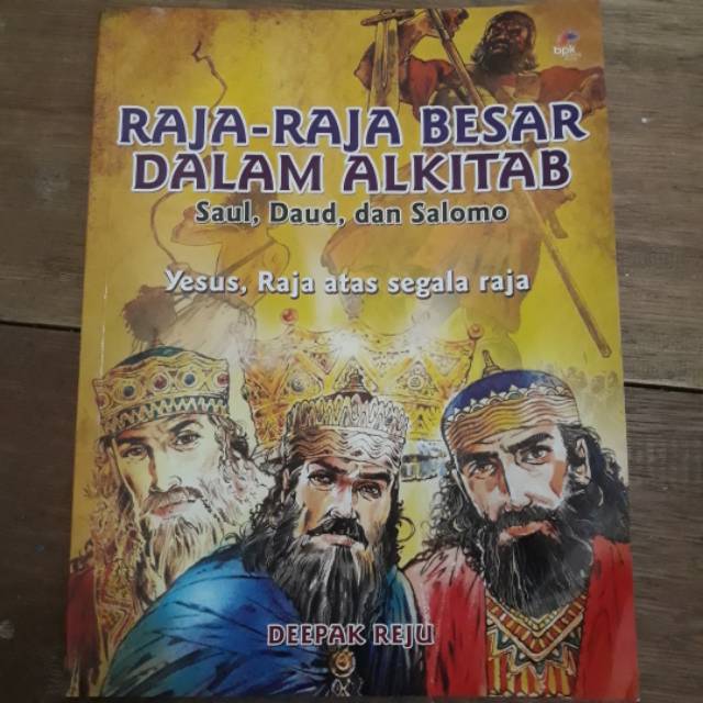 Jual Raja Besar Dalam Alkitab Saul Daud dan Salomo (new) Yesus Raja ...