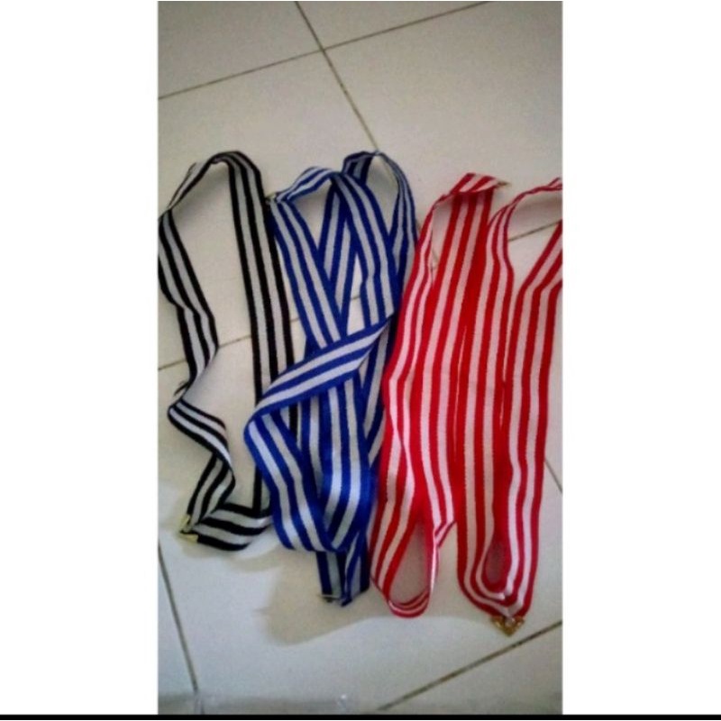 Jual bahan medali custom (tali gantungan warna hitam + akrilik insert ...