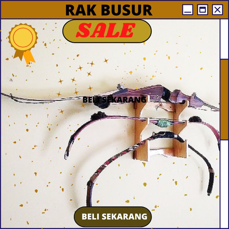 Jual Rak Busur Panah Horsebow / Standarbow 3 susun | Shopee Indonesia