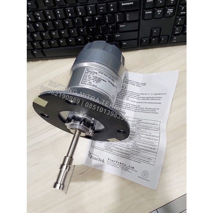 Jual ROTARY PADDLE LEVEL SWITCH FINETEK SE111B AC220V 2 BAR 2 1/2 ...