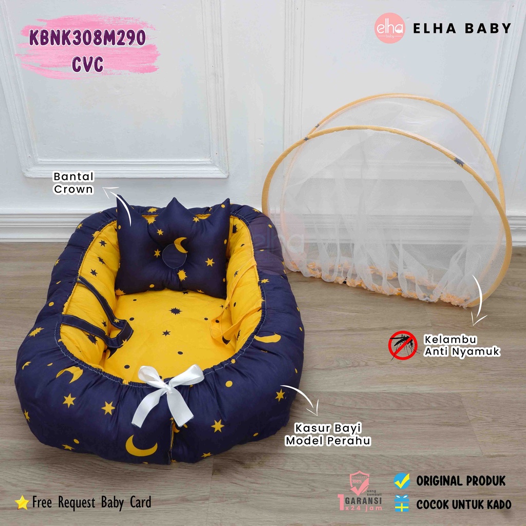 Jual Kasur Bayi Nest Lengkap Kelambu Perlengkapan Bayi Baru Lahir Baby ...