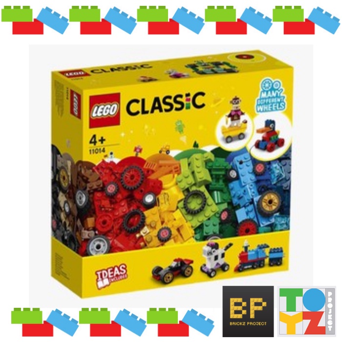 Jual Lego 11014 Classic Bricks and Wheels | Shopee Indonesia