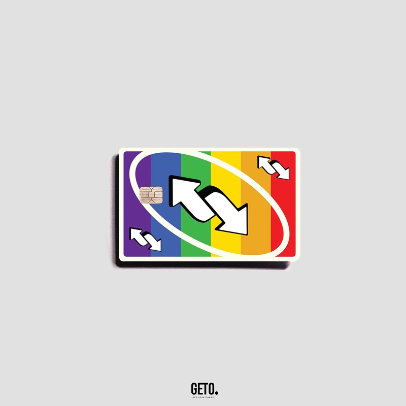Jual Stiker Sticker Skin Kartu Atm Uno Reverse Series | Getocard ...