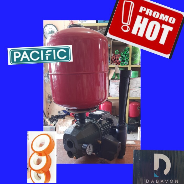 Jual Pompa air jet pump TEMBAGA DABAVON 250 watt + tabung tangki 30 ...