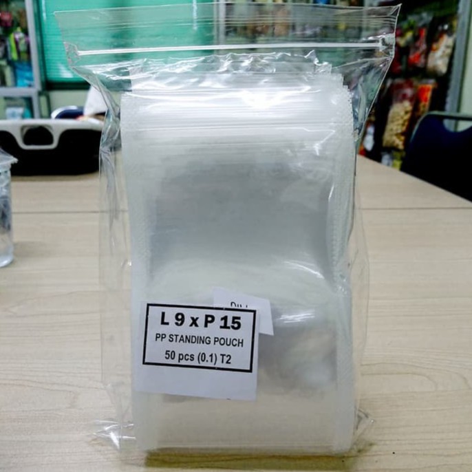 Jual Standing Pouch 9x15 Zipper Ziplock Kemasan Makanan Minuman Pudot ...