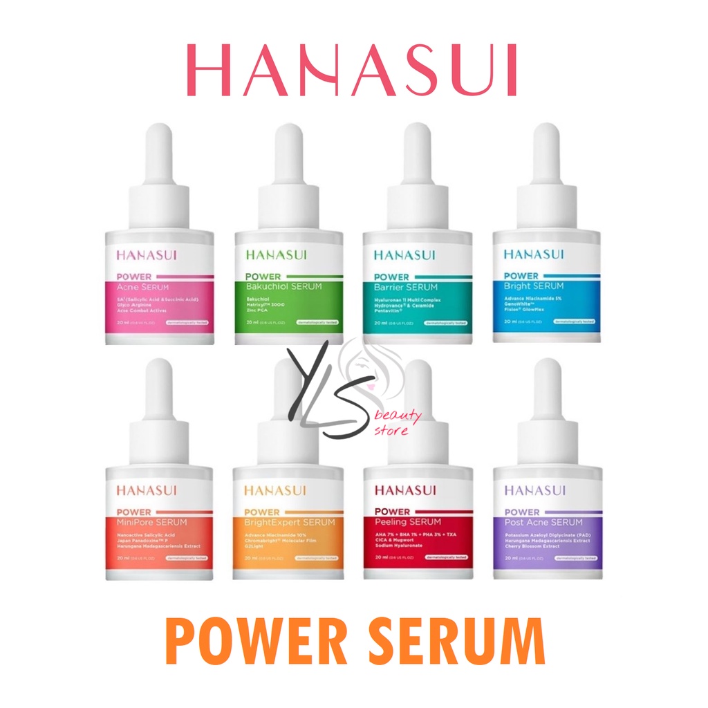 Jual HANASUI POWER SERUM ALL VARIAN - TERDAFTAR BPOM - SERUM WAJAH ...