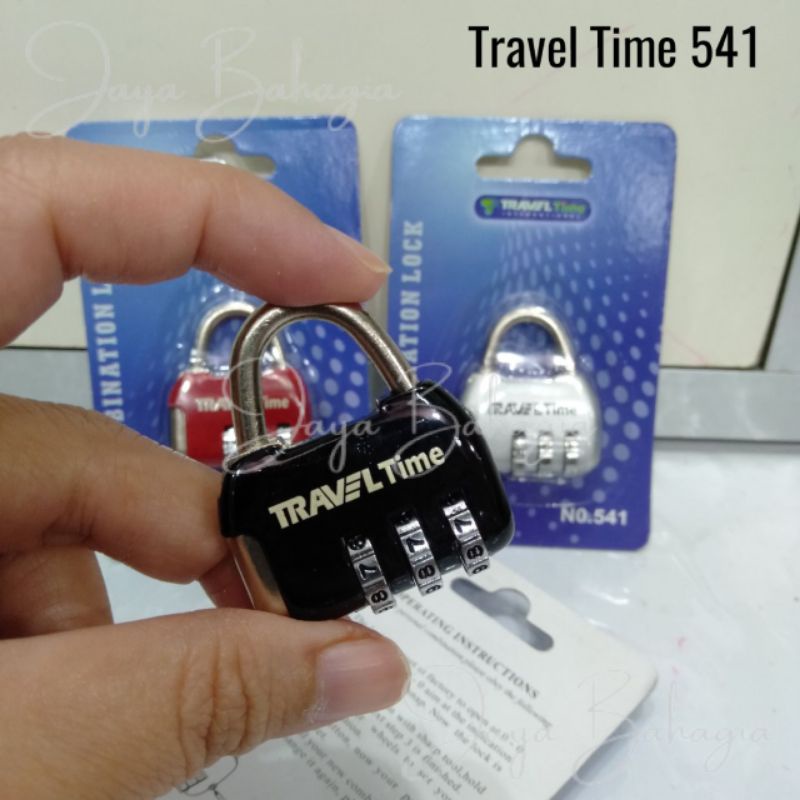 Jual Gembok Mini Koper Tas Travel Time Ori Untuk Resleting Pad Lock ...